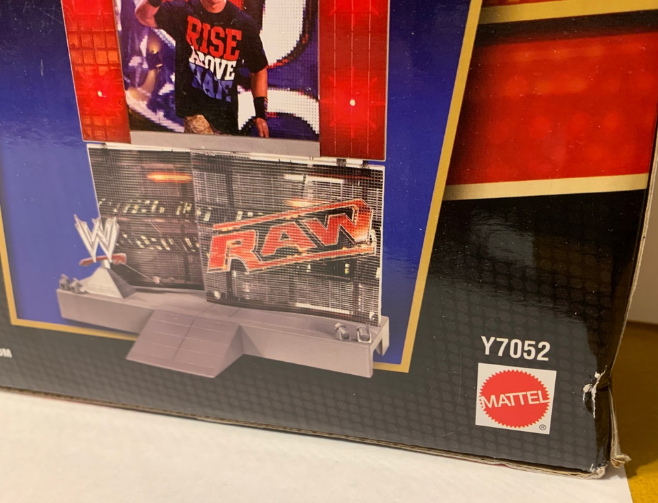 WWE Backstage Brawl Playset Wrestling Playset New Sealed Box Mattel ...