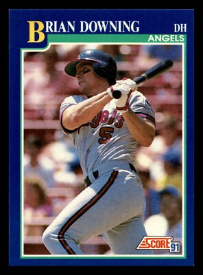 1991 Score Brian Downing California Angels #104 Mint | eBay