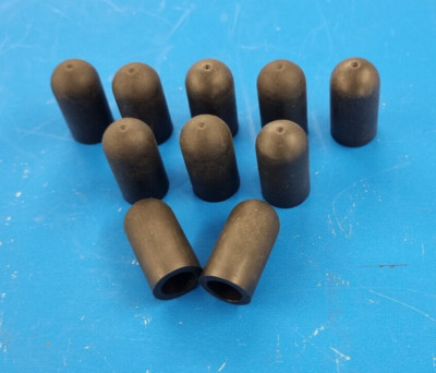 CARBY VAC 3/8 10MM RUBBER BLOCK OFF BLANK PLUGS x 10 FIT MOST HOLLEY ...