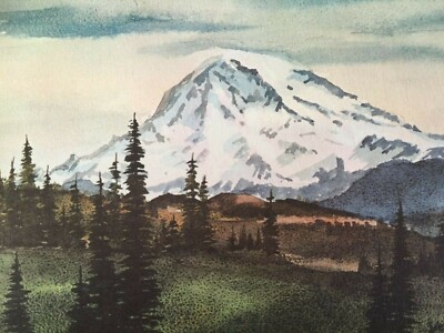 Jerry Becker Art Print Northwest Landscape Mount Rainier Limited ...