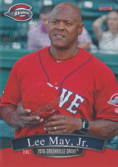 2016 Greenville Drive Lee May Jr Boston Red Sox HC | eBay