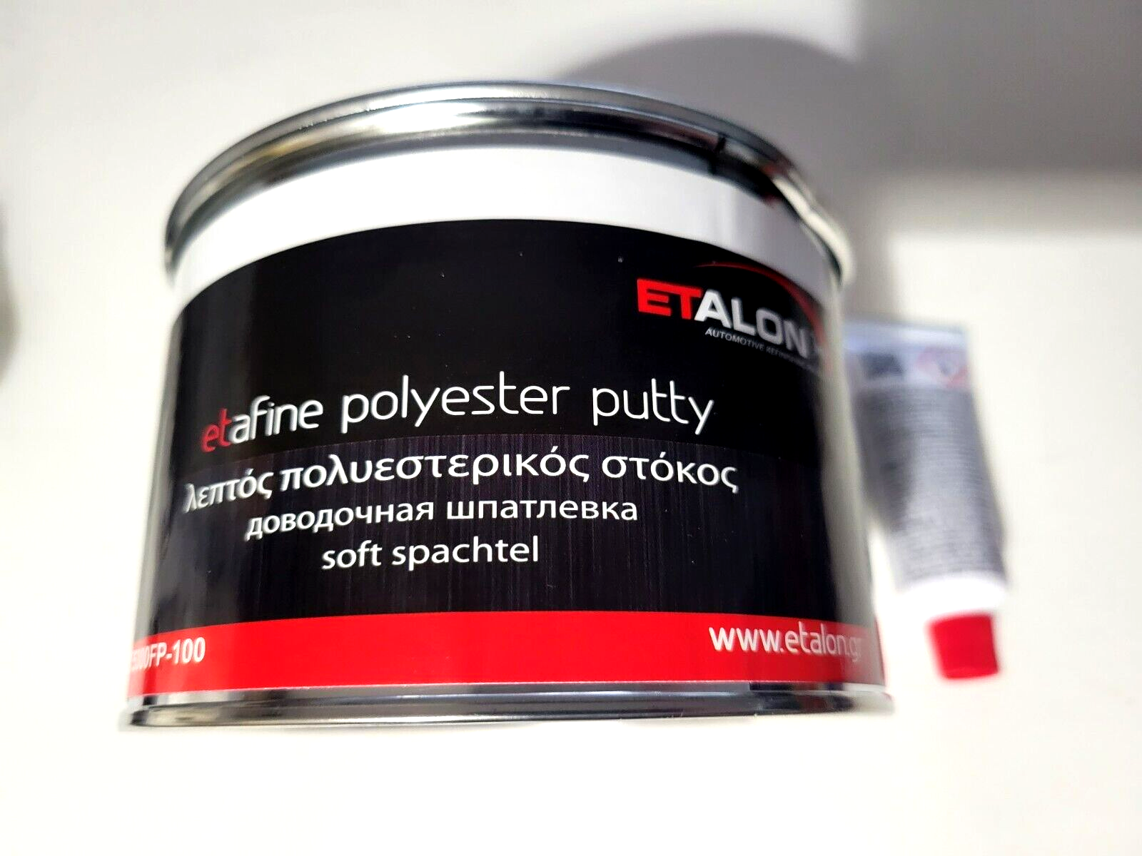 35.27oz ETALON- EXTRA FINE Auto Body Extra Fine Finishing Putty WHITe ...