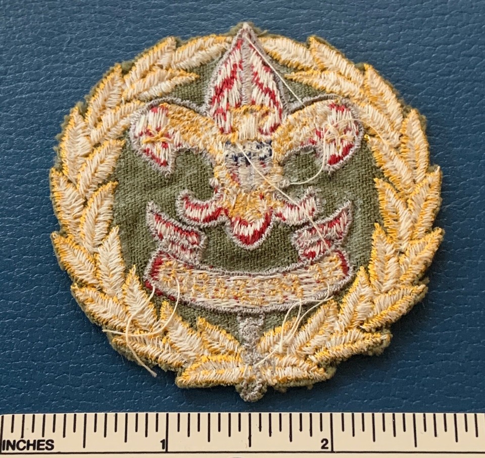 Vintage DISTRICT FIELD EXECUTIVE Boy Scout Leader Position PATCH BSA ...