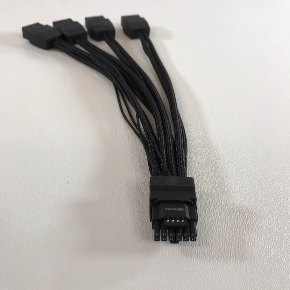 *NEW* Nvidia Power Adapter Cable for RTX3000 RTX4000 - 12VHPWR 12 Pin ...