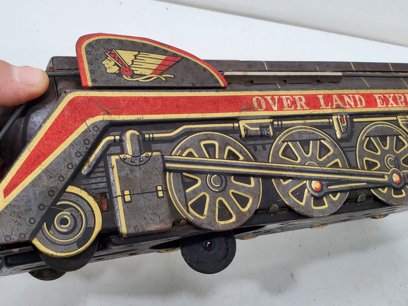 Vintage Modern Toys Overland Express 3140 Battery Operated Tin ...