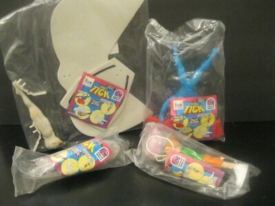 Fox Kids Network The Tick "Complete Set" NIP Taco Bell 1995 | eBay
