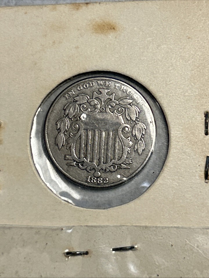 1882 Shield Nickel ---- Nice Coin | eBay