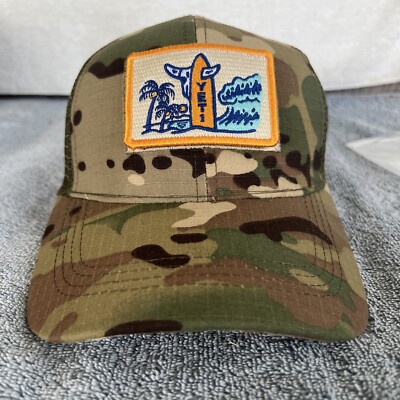 Yeti Patch Hat Combo Hawaii Exclusive Camo Strapback US Flag Camp Beach ...