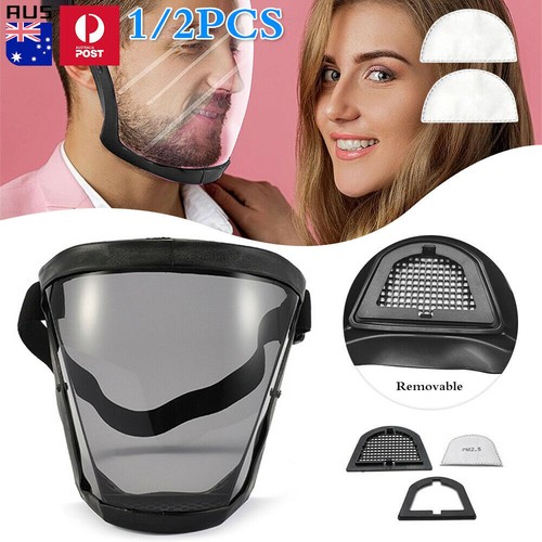 Super Protective Mask Anti-Fog Full Face Mask All-Inclusive Adults Face ...