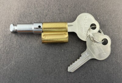 Cylinders for Sesamee 5 Pin Hidden Shackle Puck Padlocks with 2 Keys ...