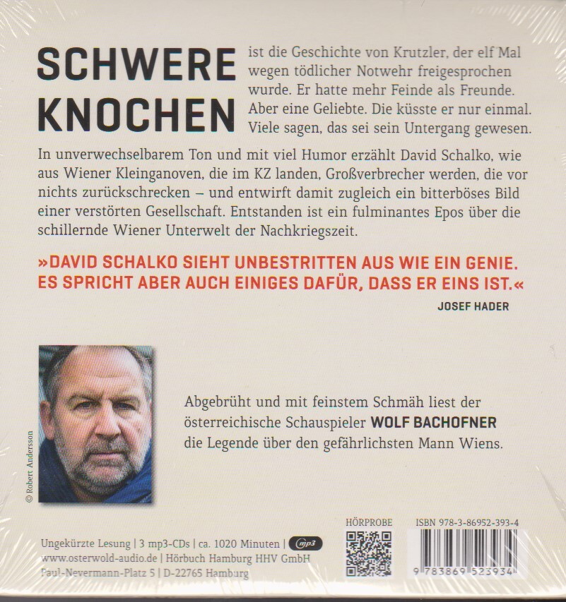 Schwere+Knochen+von+David+Schalko+%282018%29 online kaufen | eBay