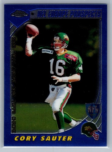 2000 TOPPS CHROME EUROPE PROSPECTS CARD # 221 Cory Sauter - Detroit ...