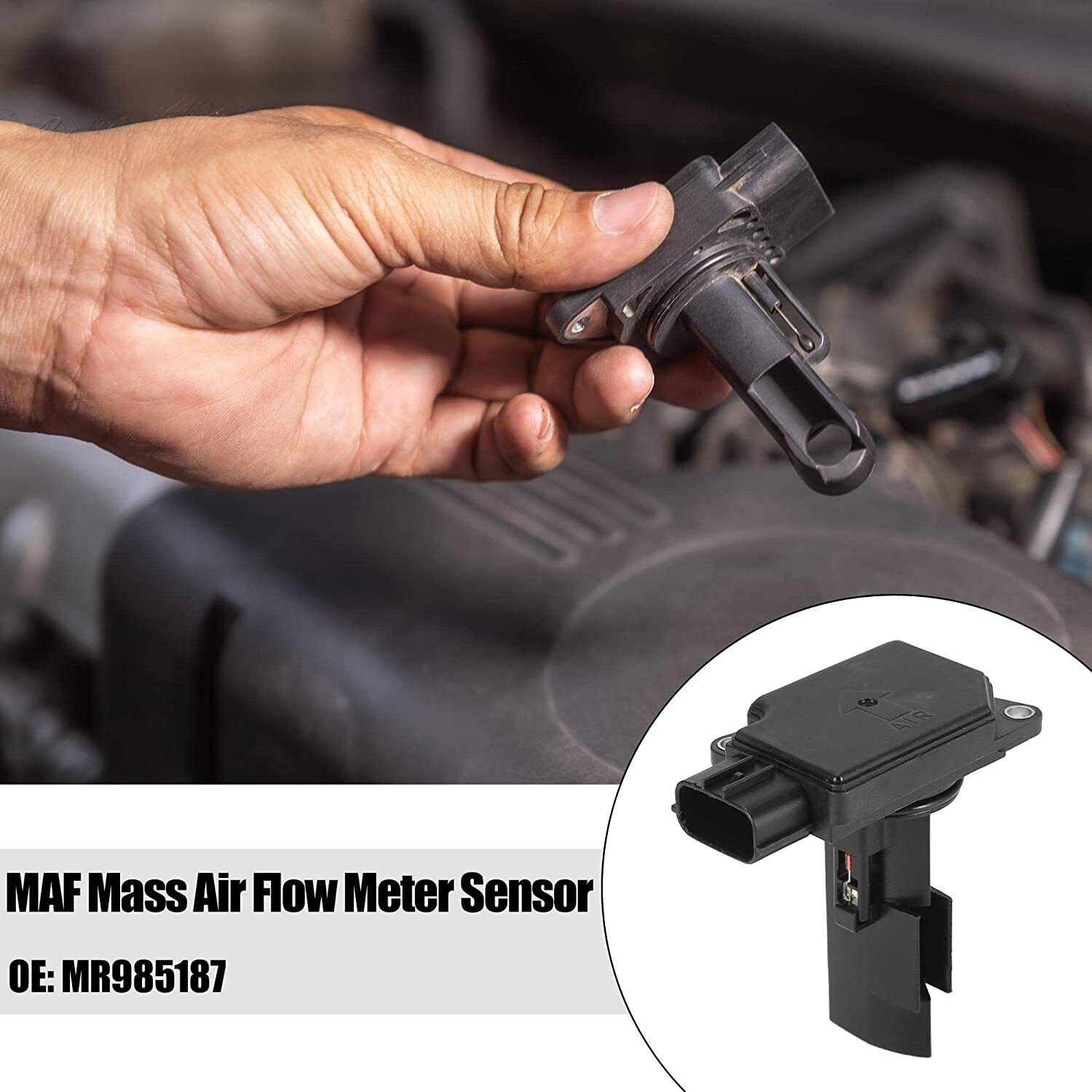 For Mitsubishi ML MN TRITON 2.4L 4G64 01/07-04/15 Mass Air Flow Sensor ...