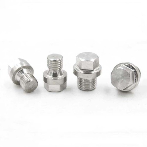 M8-M36 Metric Male 304 Stainless Countersunk Plug With Flange Hex Head ...