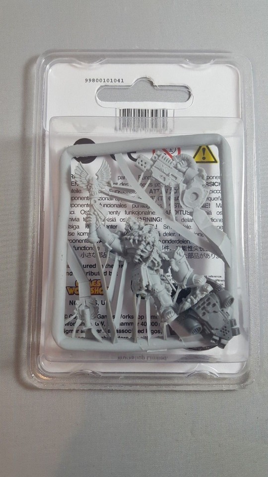Warhammer 40k: Ultramarines Chaplain Cassius NIB (Resin) | eBay