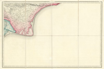 OS #4 Romney Marsh & Dungeness. Dymchurch Hythe Rye. Kent Sussex 1816 ...