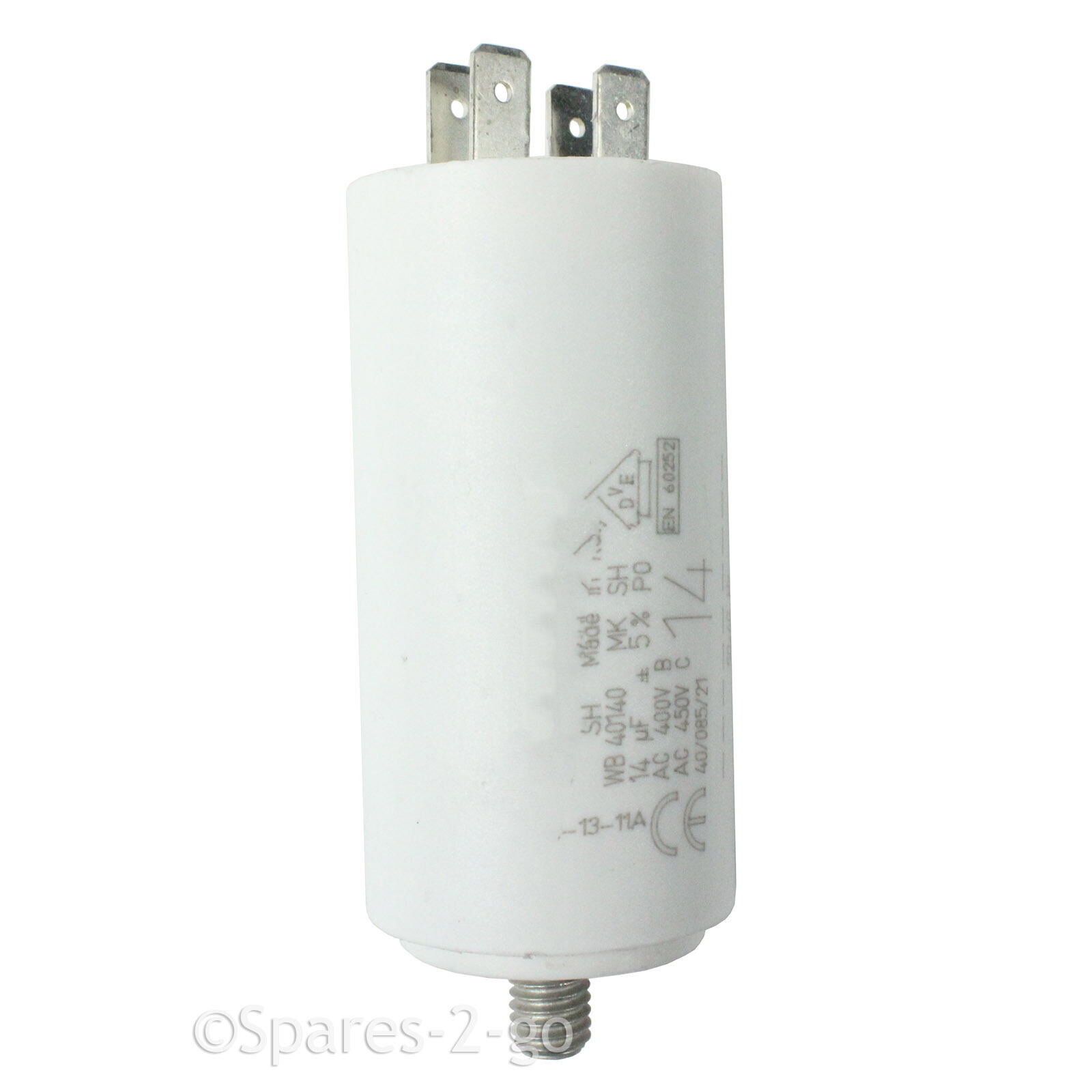 Universal Microfarad Start Run Motor Capacitors MFD 1.5UF - 80UF Spade ...