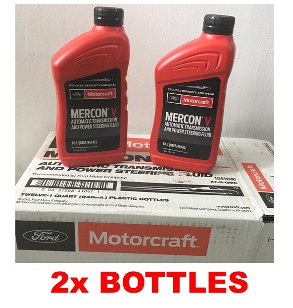 Auto Trans Fluid Mercon V - Quart MOTORCRAFT XT-5-QMC (2) | eBay