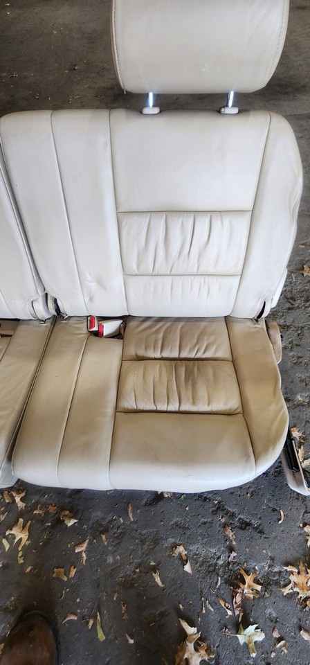 1998-2007 TOYOTA LAND CRUISER LEXUS LX470 3rd Third Row Rear Seats Tan ...