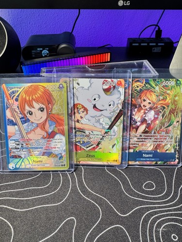 Nami Zeus ONE PIECE Card Game A Fist of Divine Speed OP11 English ...