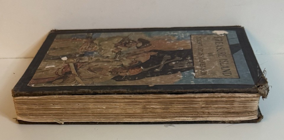 Treasure Island Robert Louis Stevenson 1911 1st ed Illustrations by NC ...