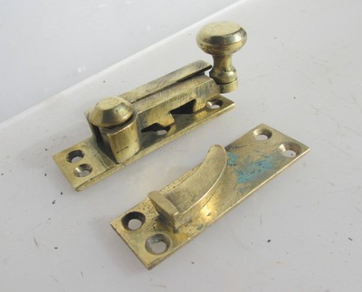 Windows, Sashes & Locks - Victorian Brass Window - 2