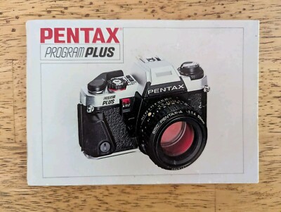 Pentax Program Plus Camera Manual Instruction Book 1984 | eBay