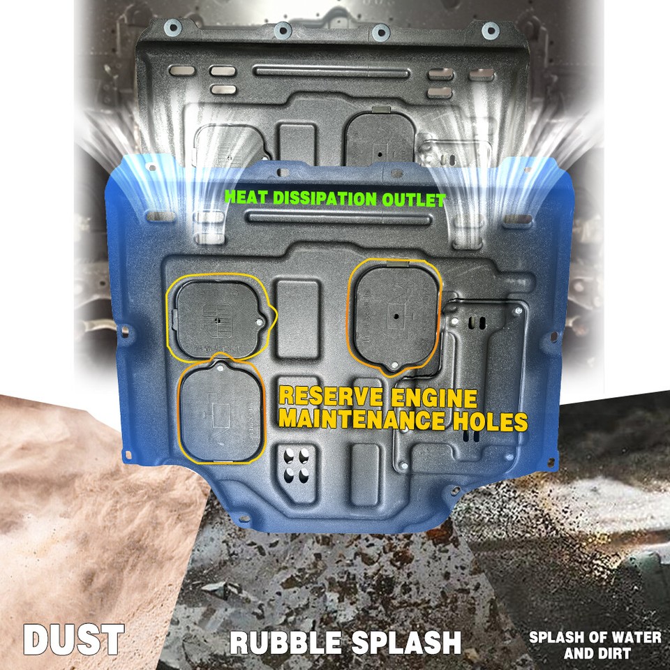 Engine Under Cover car Splash Shield Fit For Toyota Corolla 1.8L 20-23 ...