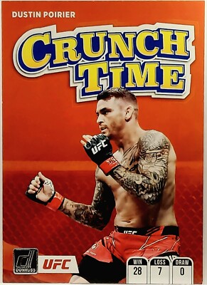 2022 Panini Donruss UFC Crunch Time Dustin Poirier #15 | eBay