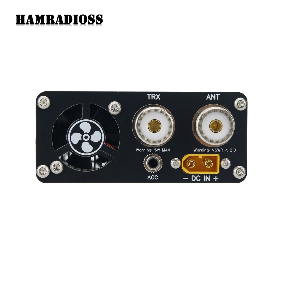 Micro PA50-3 3rd Gen 50W 3.5-30MHz RF Shortwave Power Amplifier LPF ...