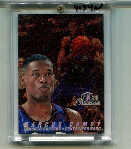MARCUS CAMBY 1996 1997 FLAIR ROW 0 ROOKIE CARD | eBay