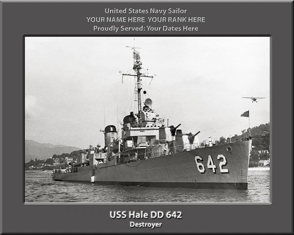 Uss Hale Dd 642