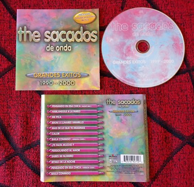 THE SACADOS ** De Onda: Grandes Exitos 1990 - 2000 ** ORIGINAL 1999 ...