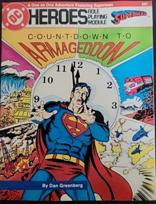 DC Heroes Role-Playing Game • Superman: Countdown to Armaggedon • #209 ...