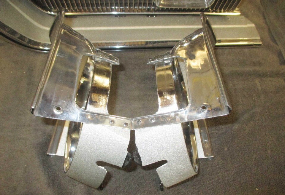 BARRACUDA HEADLIGHT BEZELS 67 68 CORE REDO 1967 1968 cuda grill - SEND ...