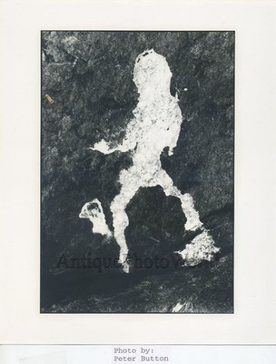 Surreal man figure vintage art photo by Peter Button | eBay