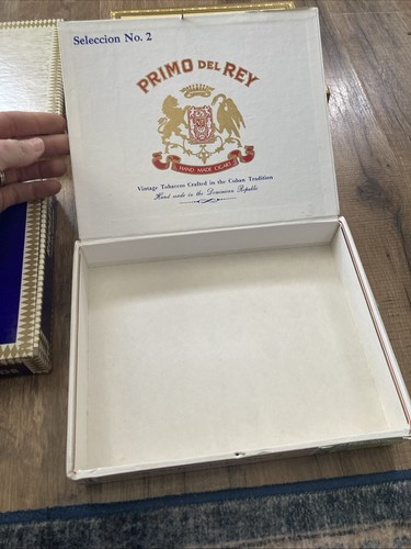 LOT OF 4 ASSORTED EMPTY VINTAGE CIGAR BOXES | eBay