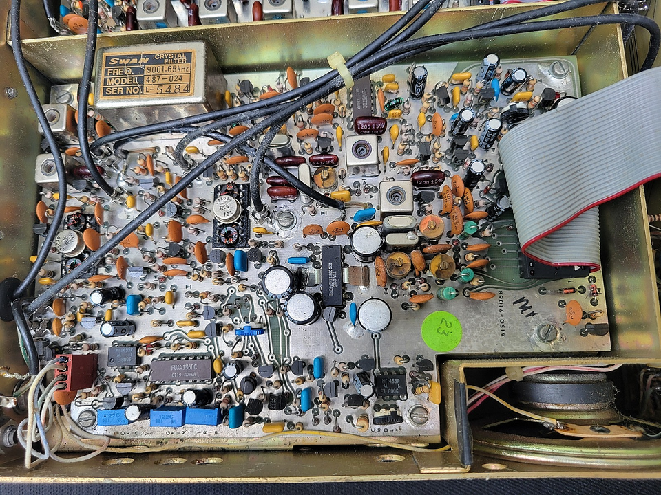 w/ Video: Swan Cubic ASTRO-150A Compact HF Transceiver Good Display ...