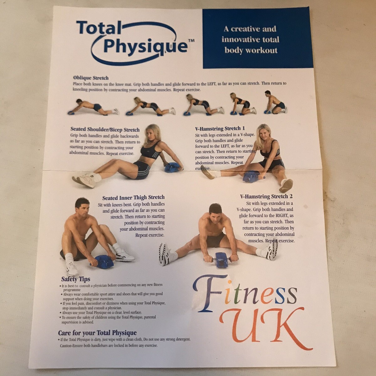 Total Home Gyms Workout Chart Total Gym Deals Exerciser