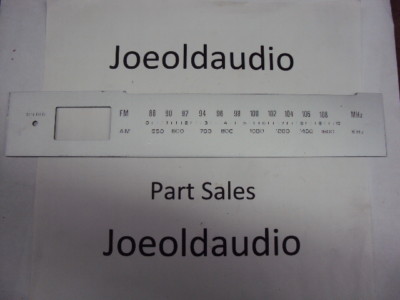 Zenith IS 4100 AM/FM Dial Scale. Tested. Parting Out 4100 | eBay