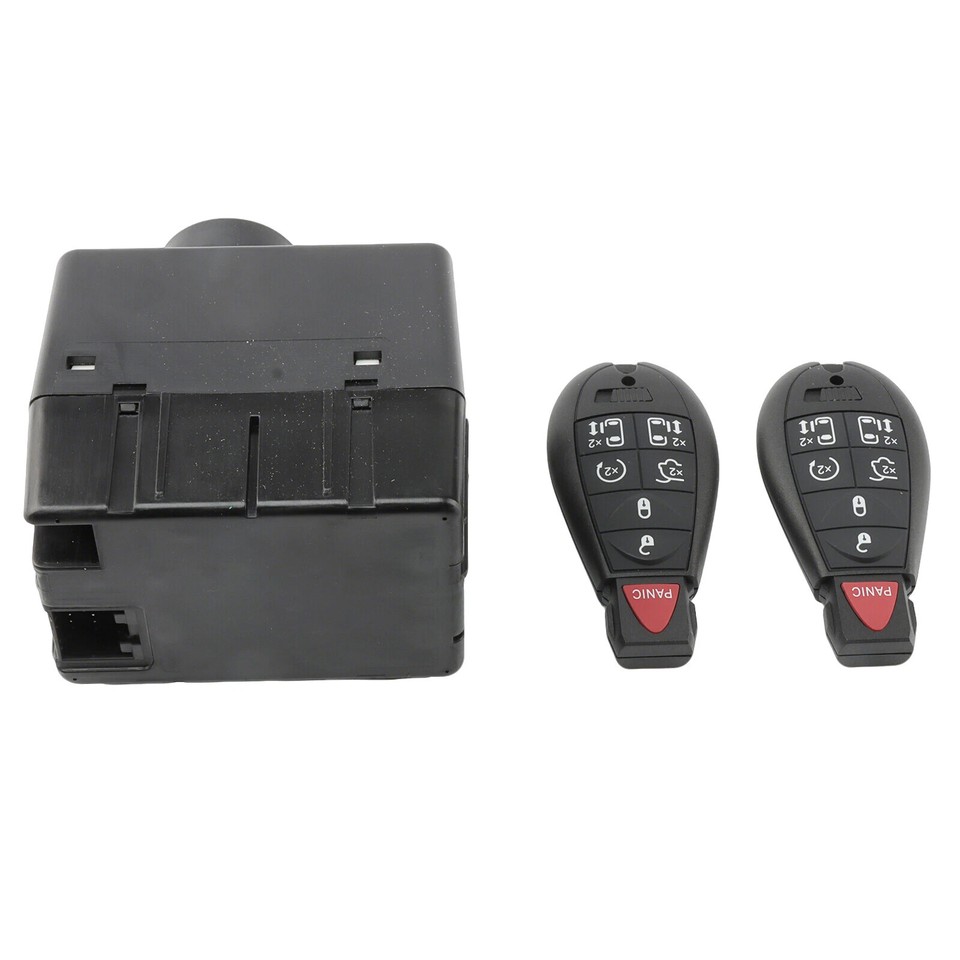 Wireless Ignition Module w/ Remote Key For 2009-2015 Dodge Ram 601-082 ...