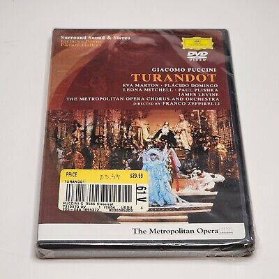 Turandot DVD, 2003 Giacomo Puccini, Metropolitan Opera Franco ...