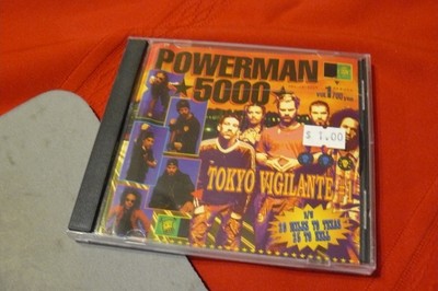 POWERMAN 5000 TOKYO VIGILANTE #1 CD SINGLE PROMO | eBay