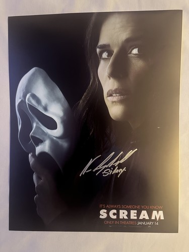 Scream 5 11x14 Poster Signed Autographed By Neve Campbell | eBay