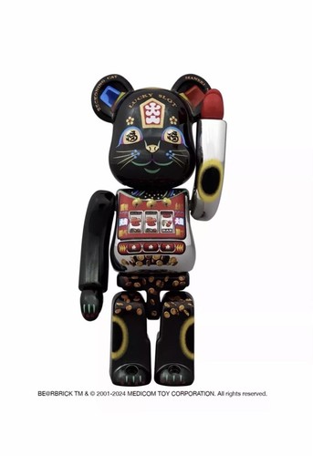 DESIGNERCON DCON 2024 LAS VEGAS MEDICOM BEARBRICK LUCKY CAT JACKPOT 400 ...