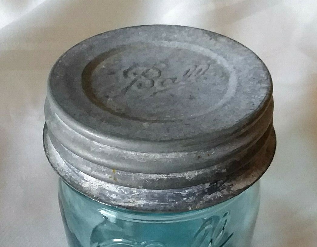 Vintage Half Pint Mason Jars