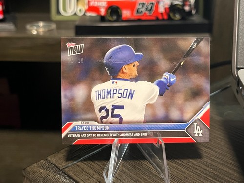 2023 MLB Topps NOW Card #27 Trayce Thompson Red Parallel /10 LA Dodgers ...