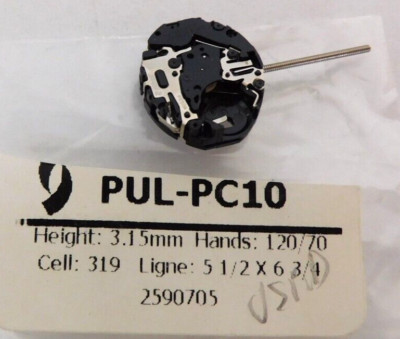 PULSAR PC 10 Quartz Movement for parts or repair. Used | eBay