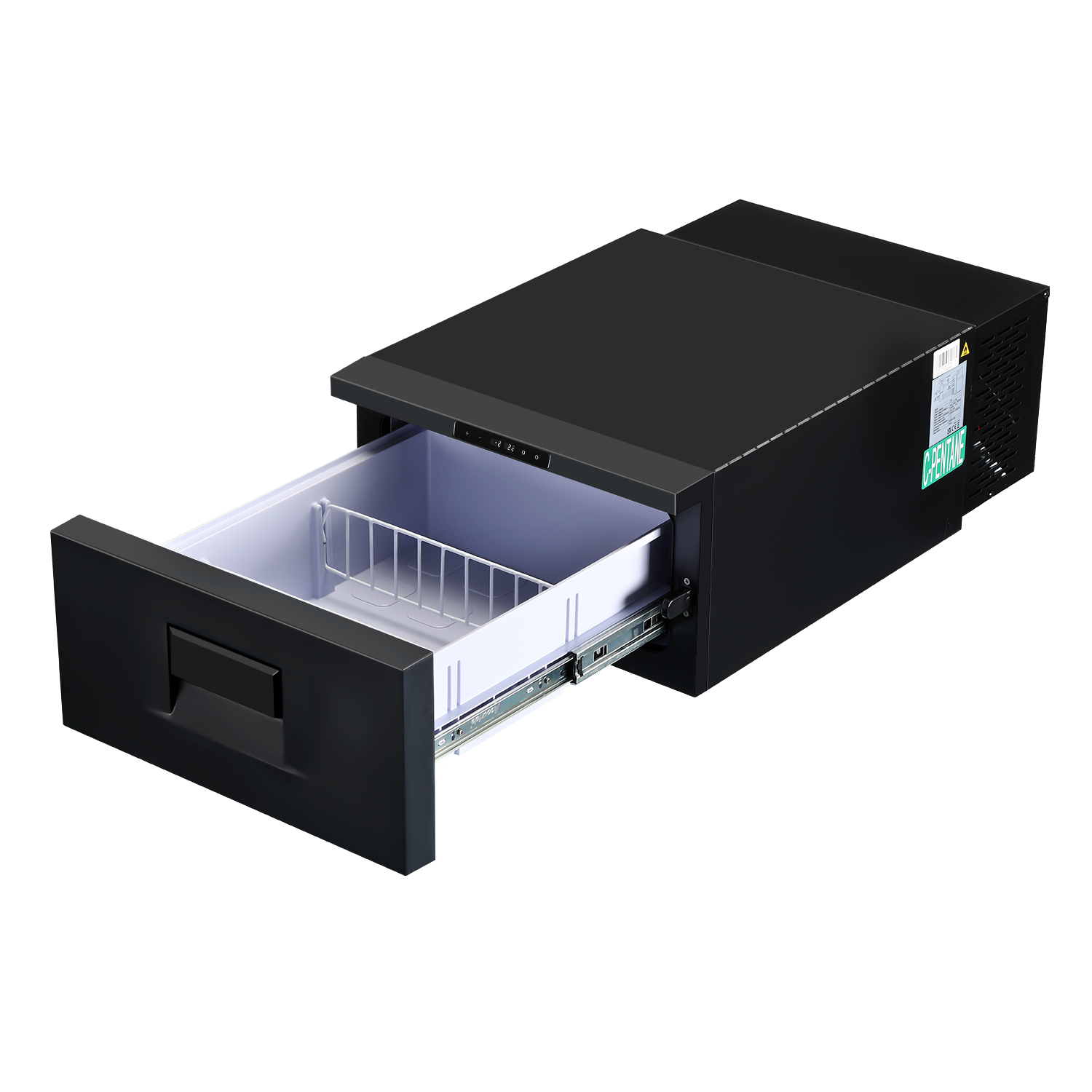 GEARZAAR 12 VOLT COMPRESSOR DRAWER FRIDGE 20L FOR CAMPERVAN MOTORHOME ...