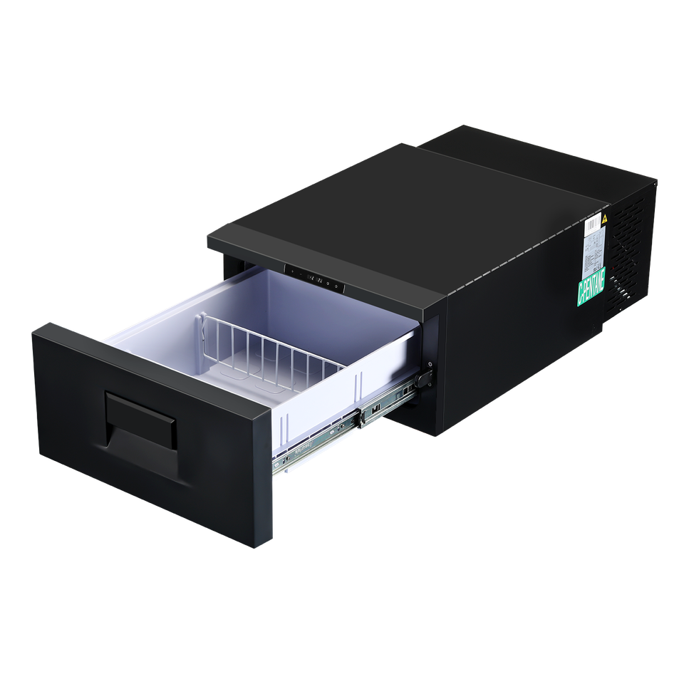 GEARZAAR 12 VOLT COMPRESSOR DRAWER FRIDGE 20L FOR CAMPERVAN MOTORHOME ...